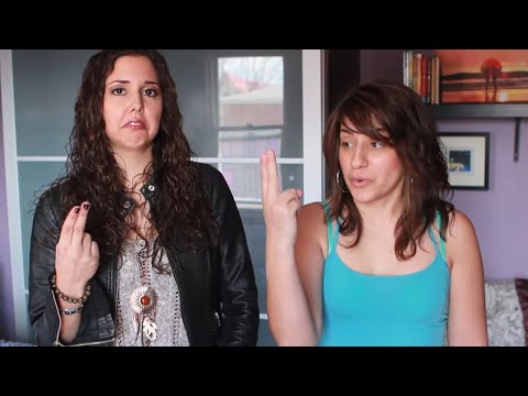 Lesbian Finger Test Arielle Scarcella Youtube