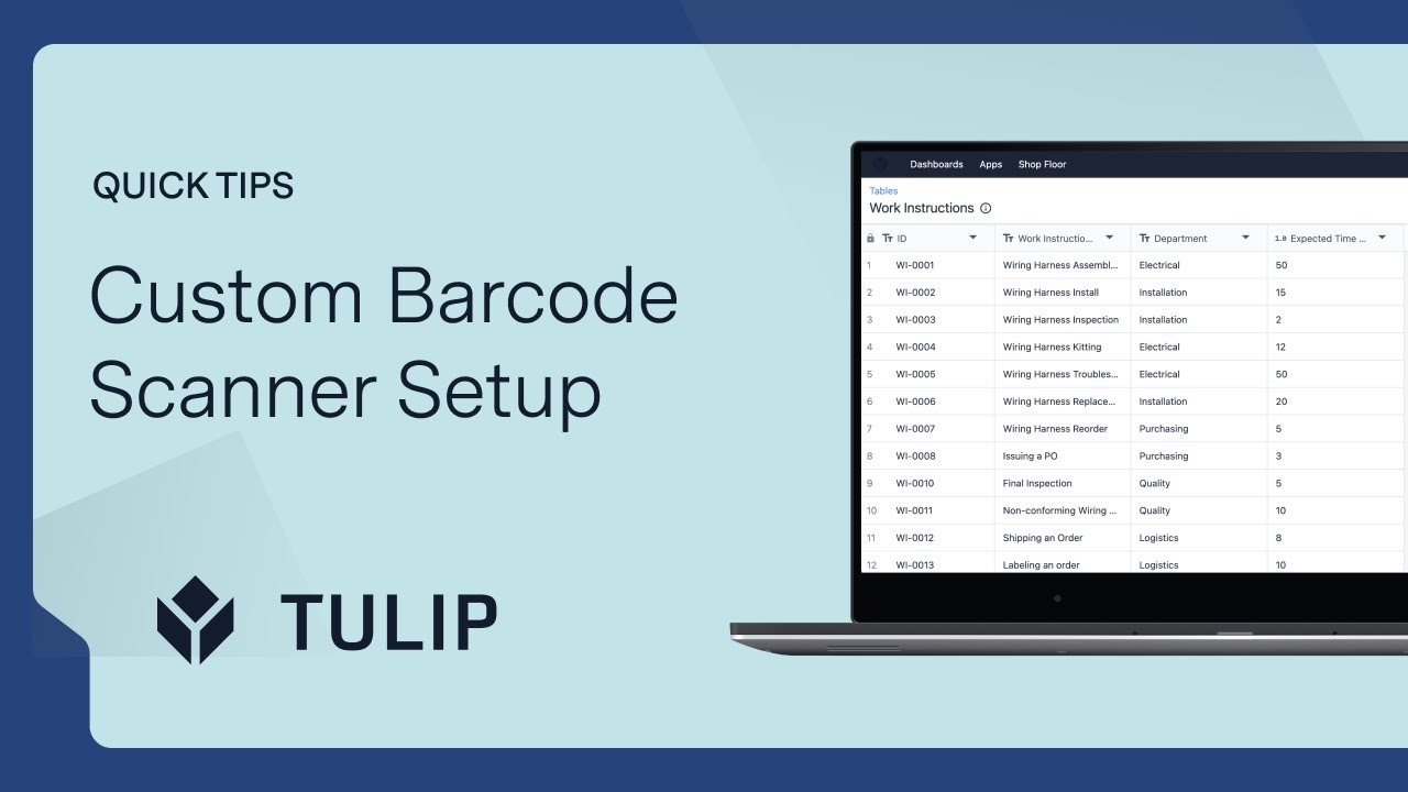 Custom Barcode Scanner Setup Quick Tip Youtube