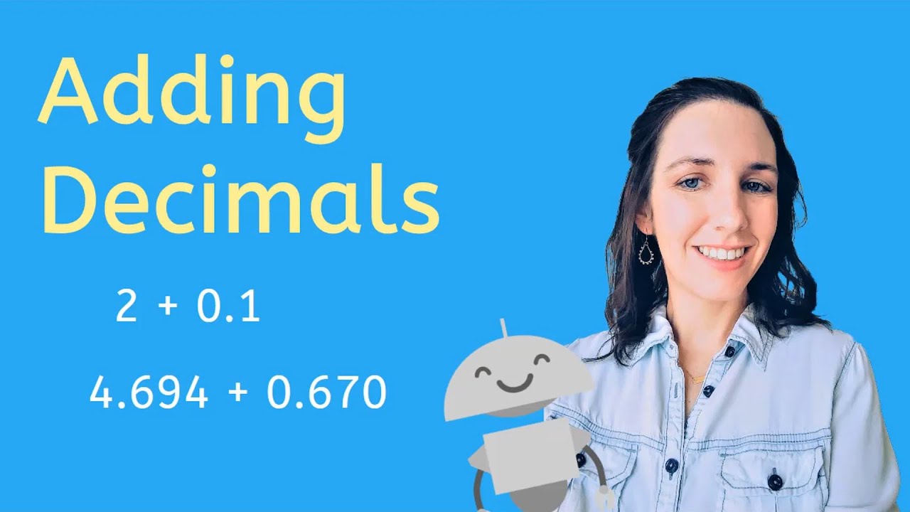 Add Decimals I Math For Kids Youtube