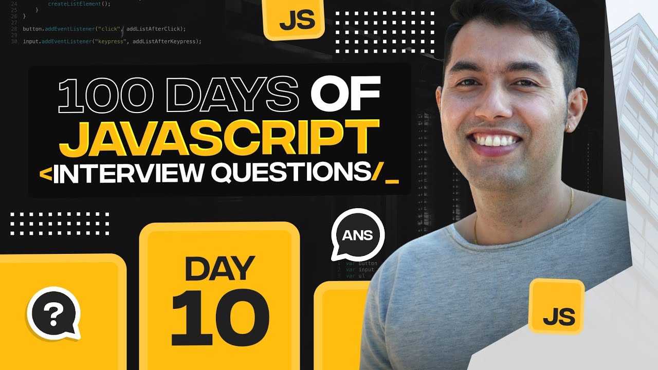 100 Days Of Javascript Coding Challenges Day 10 Youtube