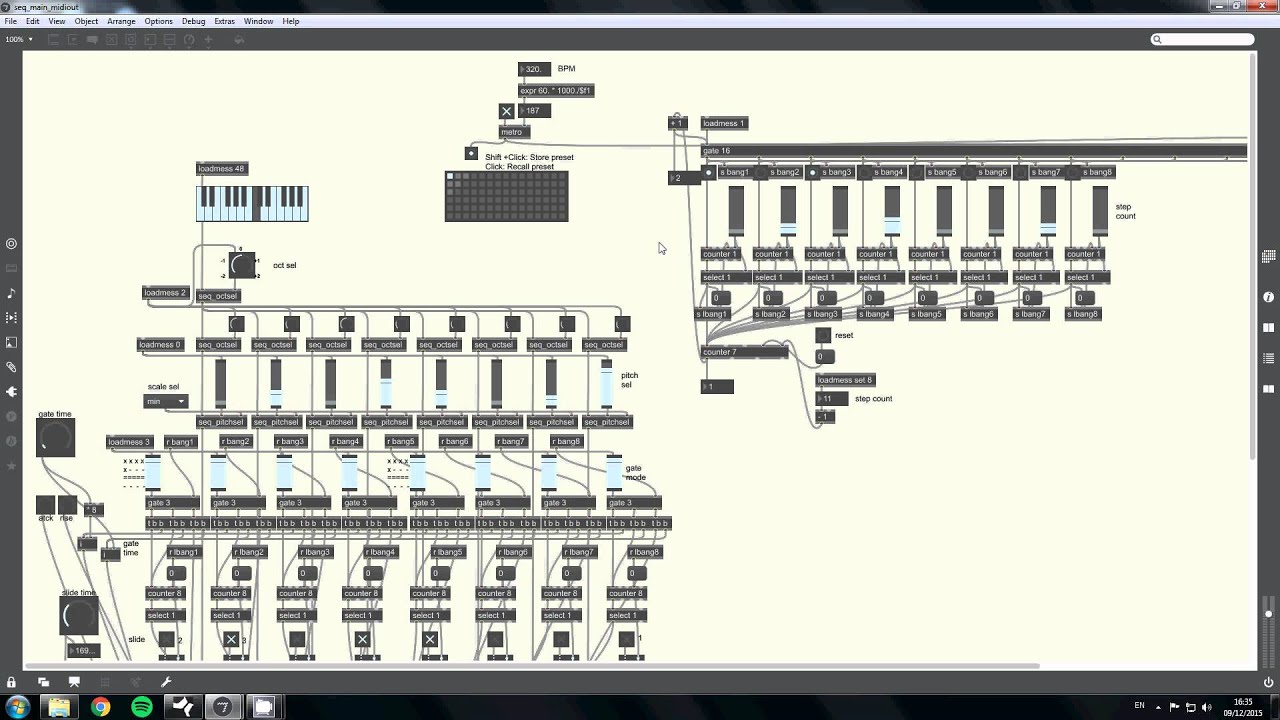 Max 7 Intelliseq Sequencer Youtube
