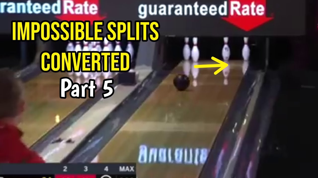 Impossible Splits Made By Pba Pro S Part 5 Bowling Split Conversions