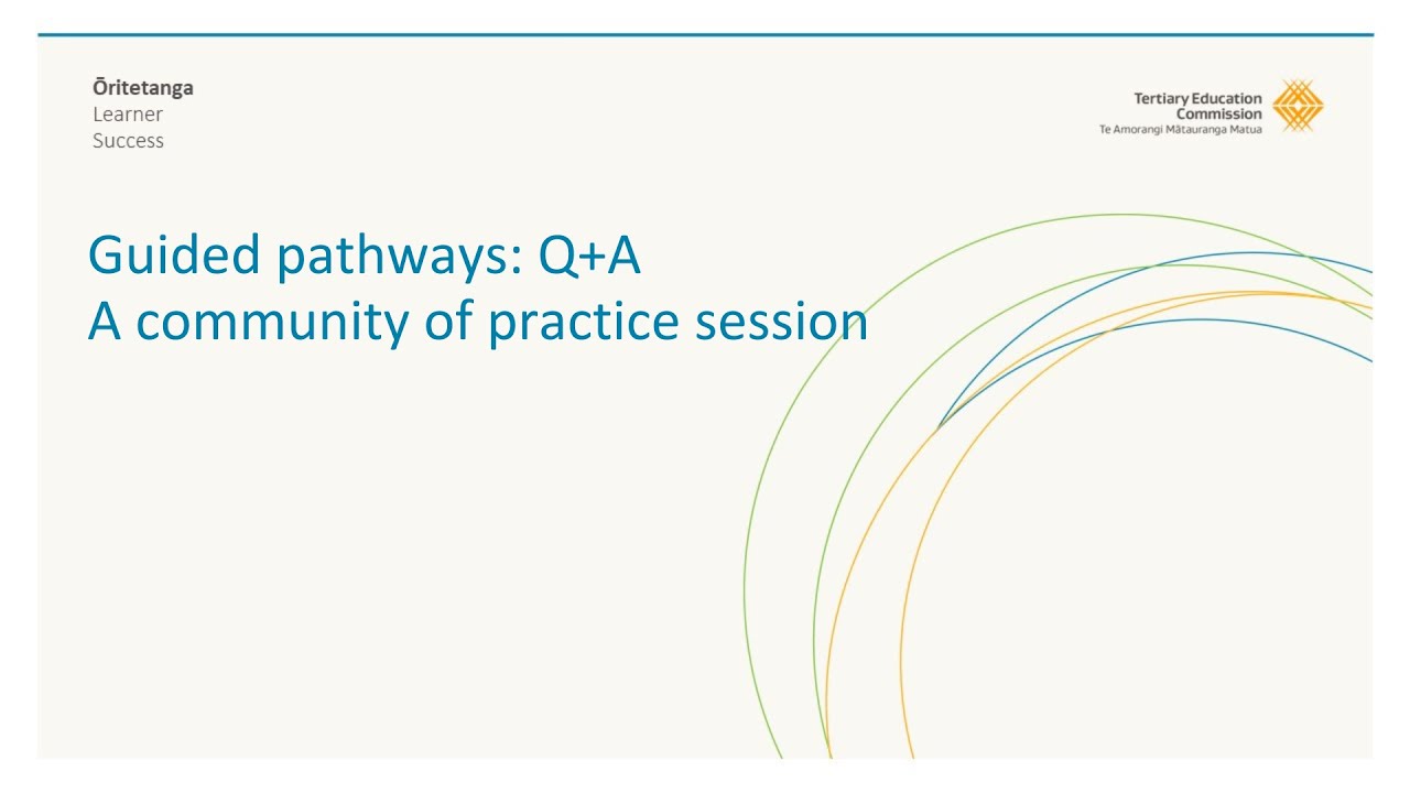 Guided Pathways Questions And Answers Youtube