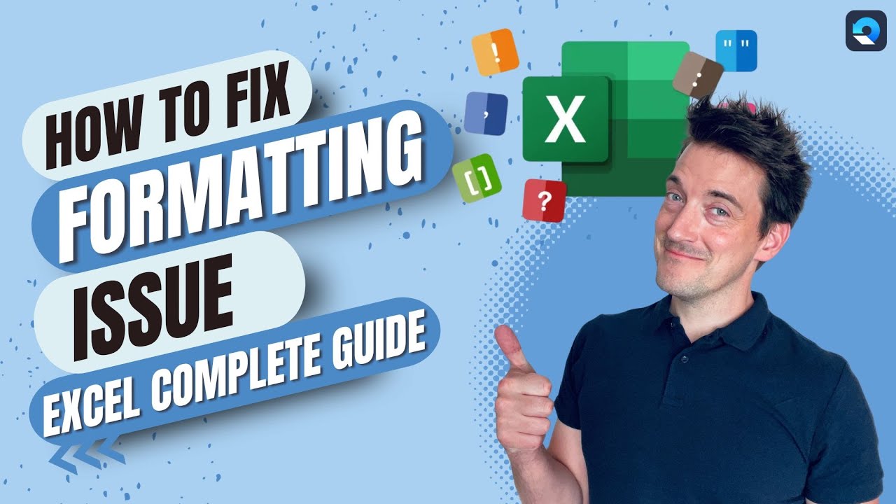 How To Fix Formatting Issues In Excel Complete Guide Youtube