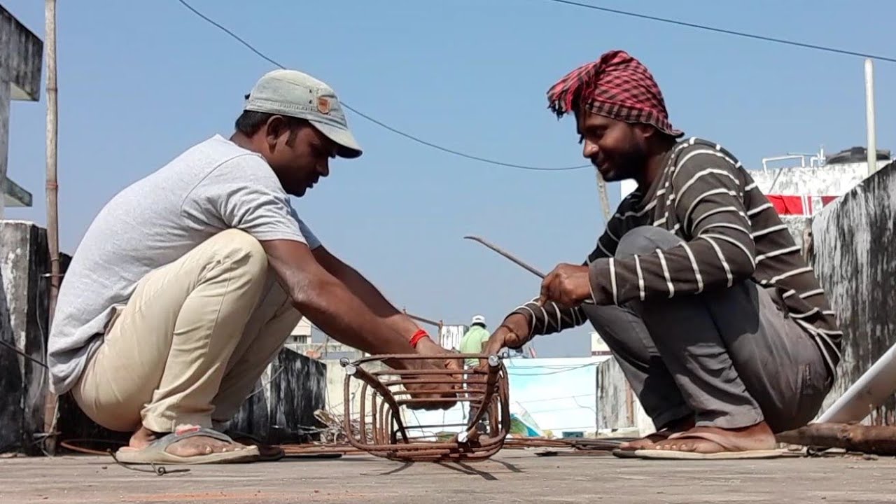 Iron Rod Bending Work Mani House Youtube