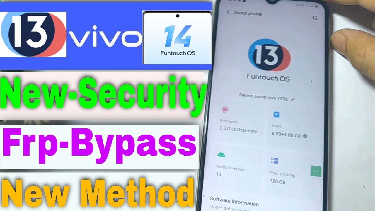 Vivo Y33s V2109 Frp Bypass Android 13 14 New Vivo Google Account