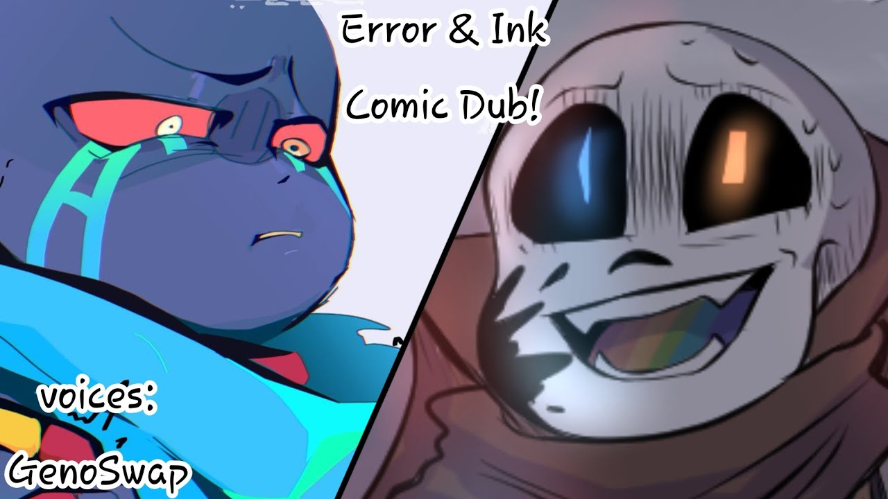 Undertale Au Comic Dub Error Ink Credits To The Artists Sans