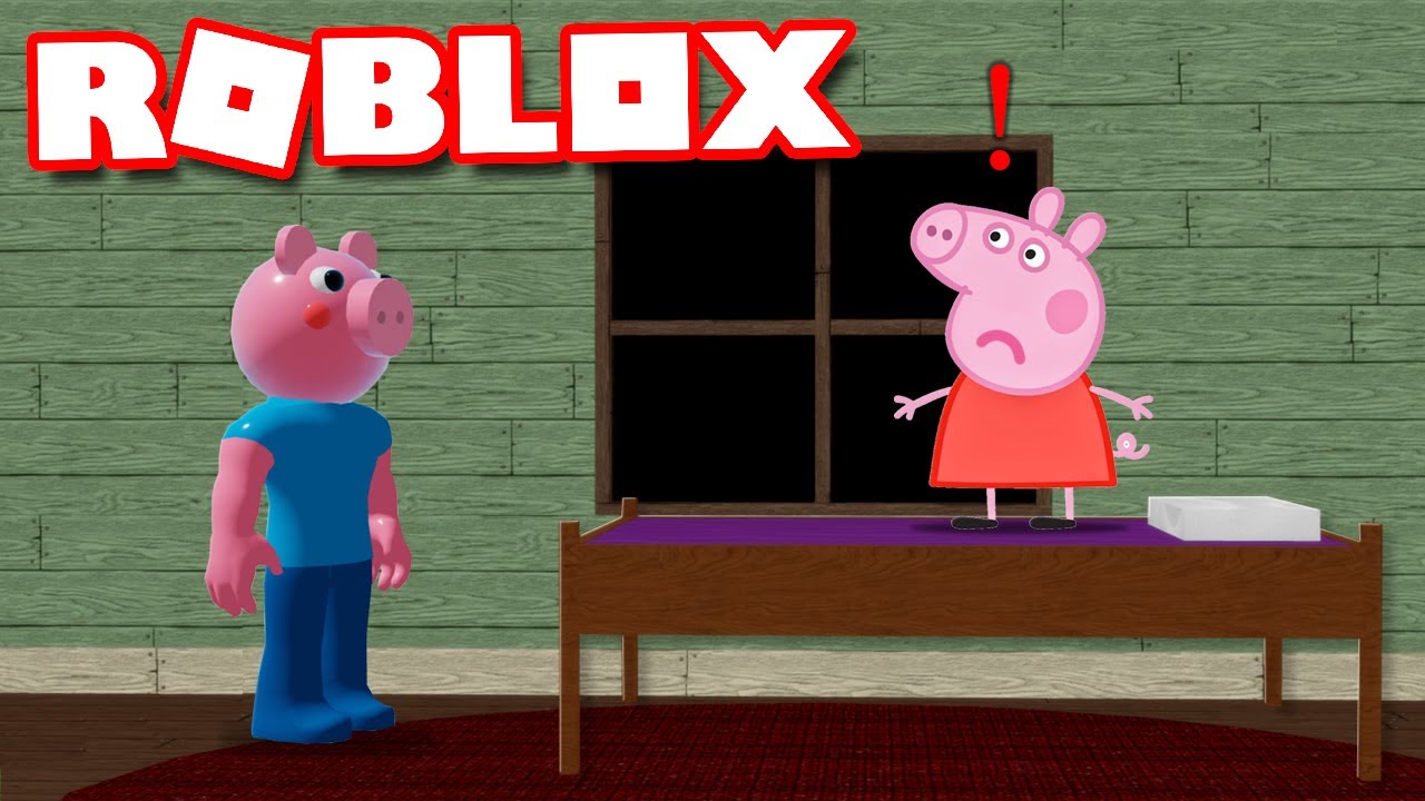 If Peppa Pig Played Piggy In Roblox Youtube