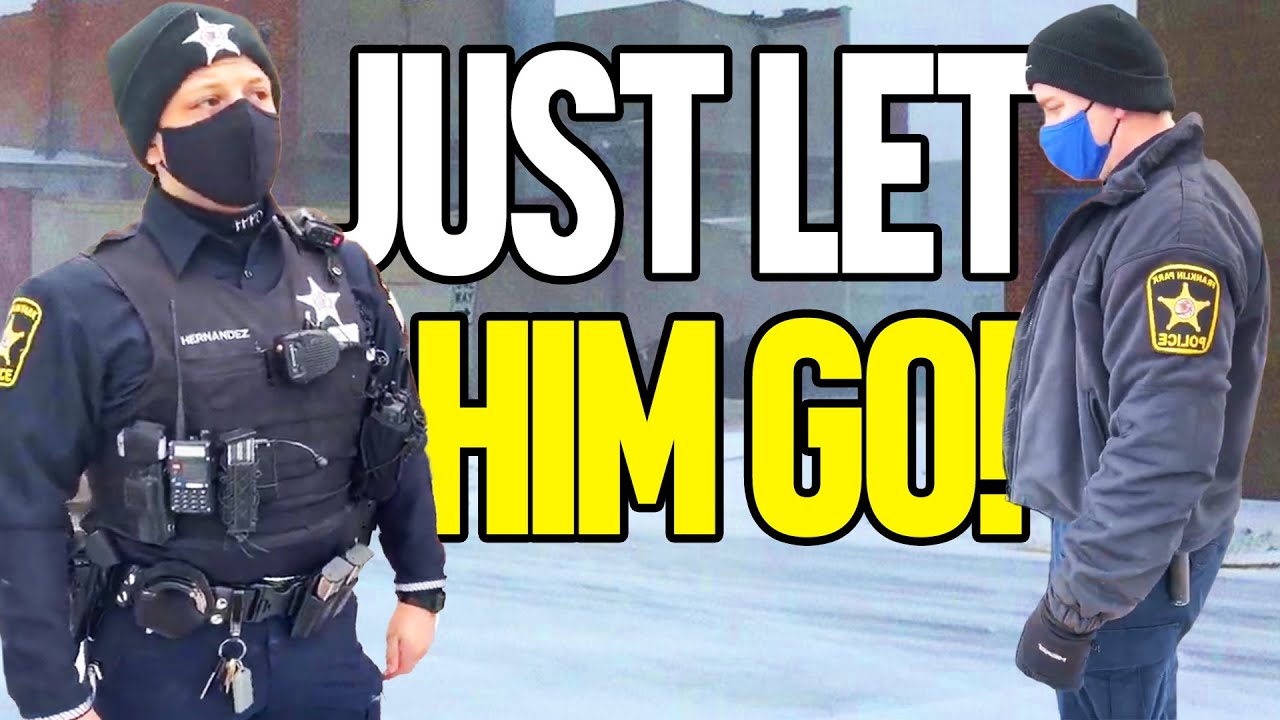 Officers Correct Rookie After Id Refusal Youtube