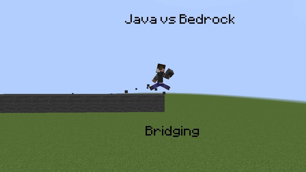 Java Vs Bedrock Bridging Minecraft Youtube
