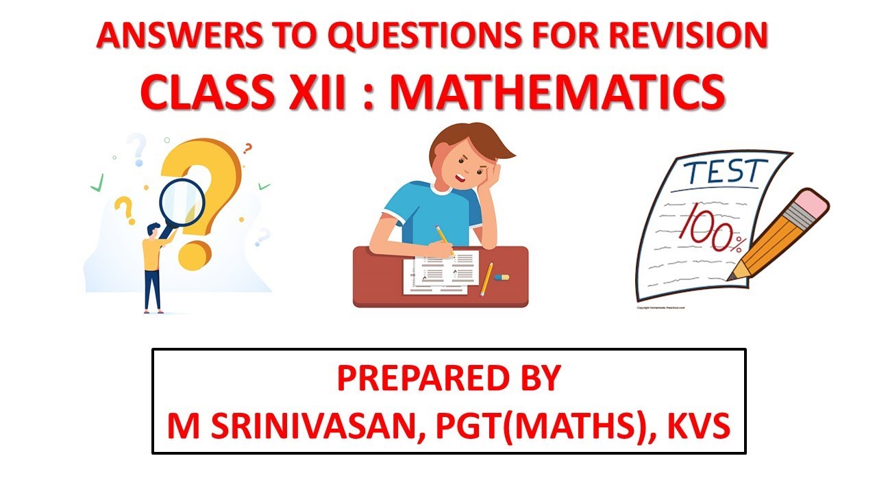 Matrices And Determinants Youtube