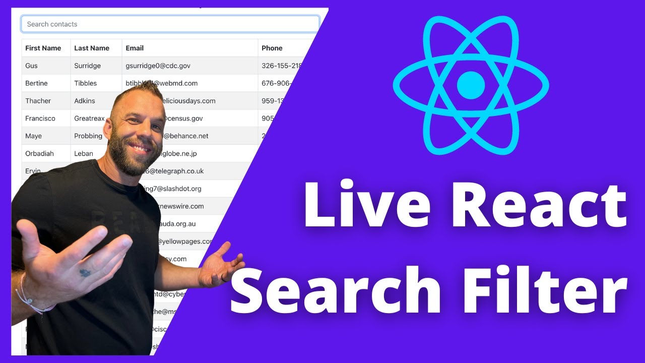 Filter Function In React Js Filter In React Array Zcgk