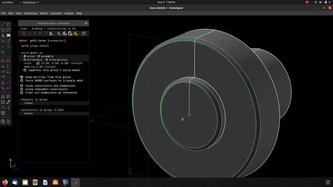 Solvespace Tutorial 4 Youtube