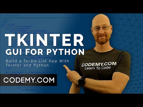 Todo List App Part 1 Python Tkinter Gui Tutorial 154 Video Summary