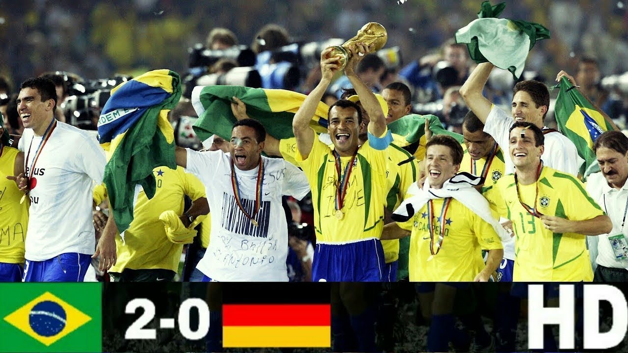 Brazil 2 0 Germany 2002 World Cup Final Highlights Full Hd Youtube
