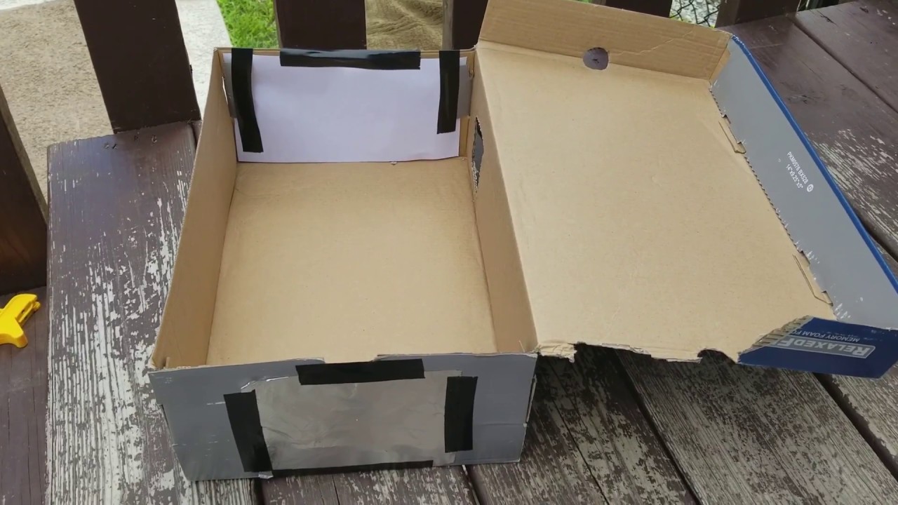 Solar Eclipse Pinhole Box