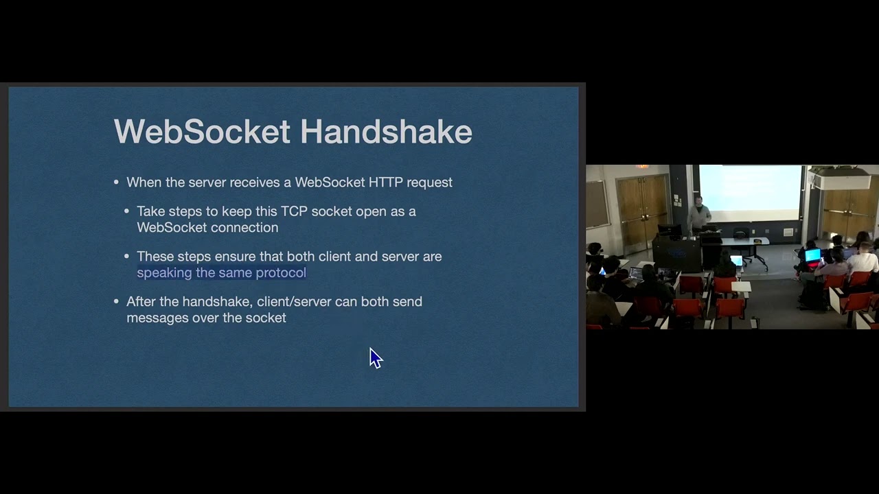 Cse 312 Websocket Handshake Friday October 20 Youtube