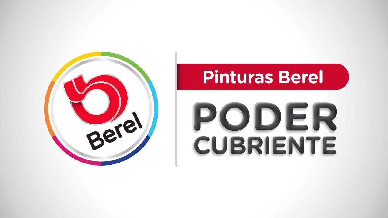 Pinturas Berel Poder Cubriente Youtube