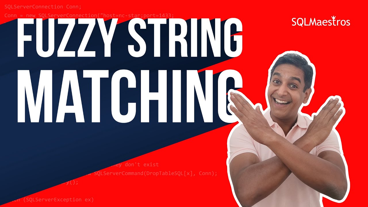 Fuzzy String Matching Query Tuning Youtube