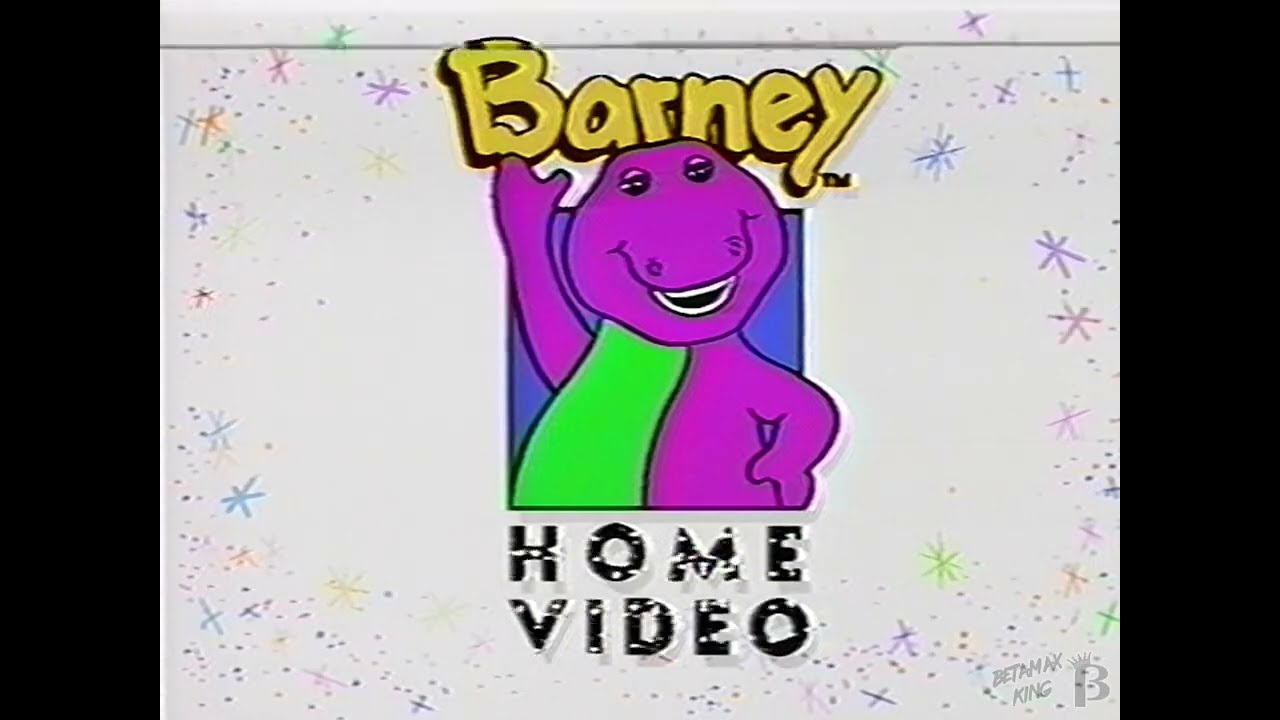 Barney Hjemmevideo Klassisk Samling Logo Barney Home Video Scary