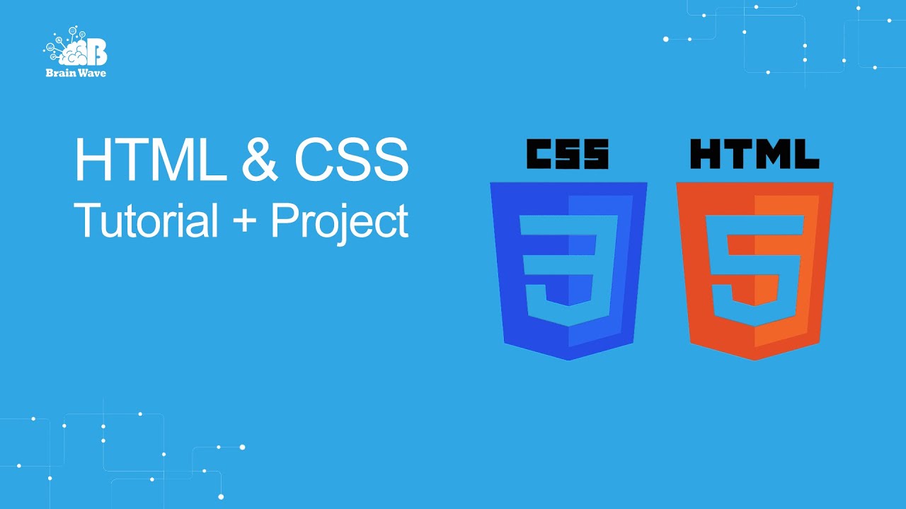 Html Css Tutorial Project Youtube