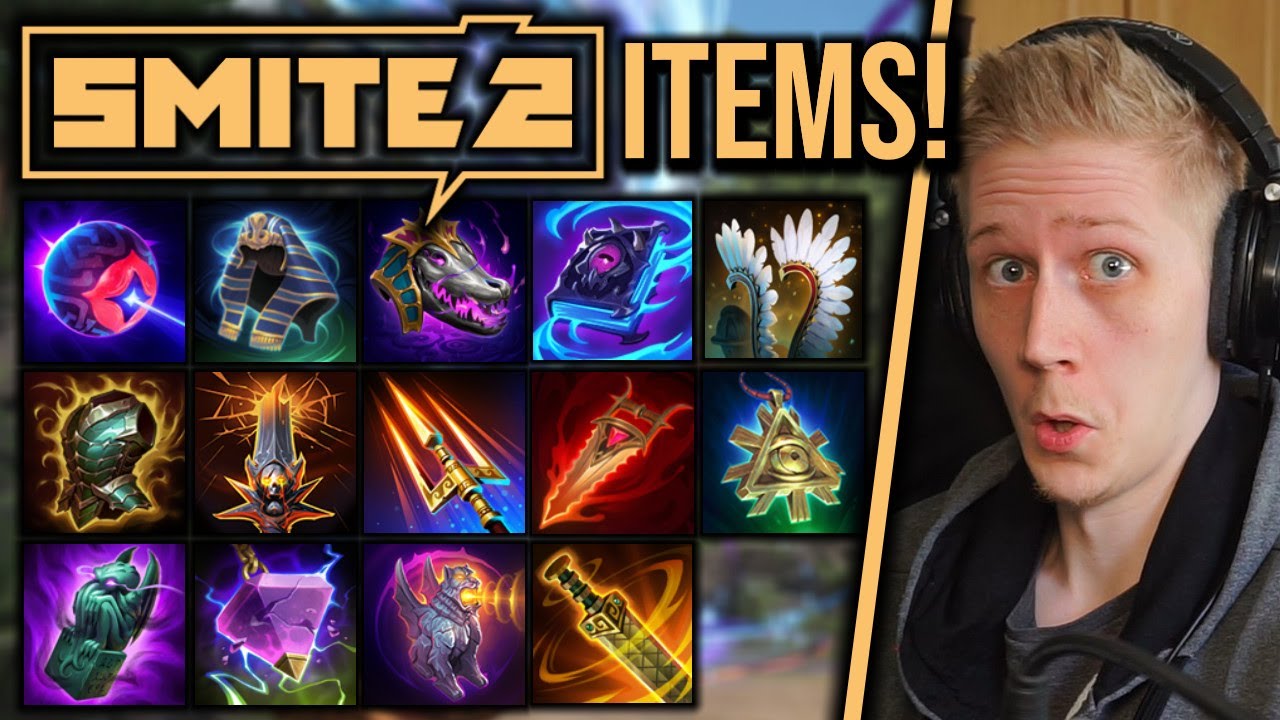 All Smite 2 Items What Should You Cook In The Alpha Youtube