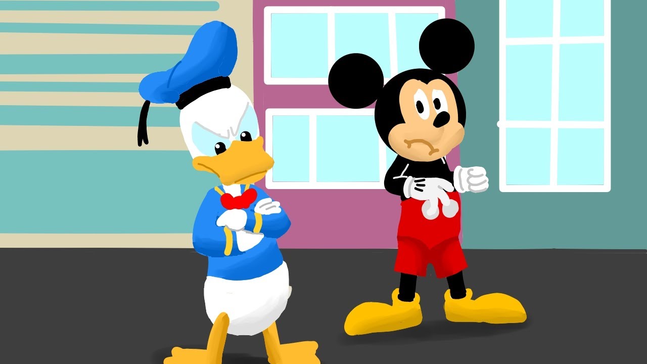 Mickey Mouse Angry