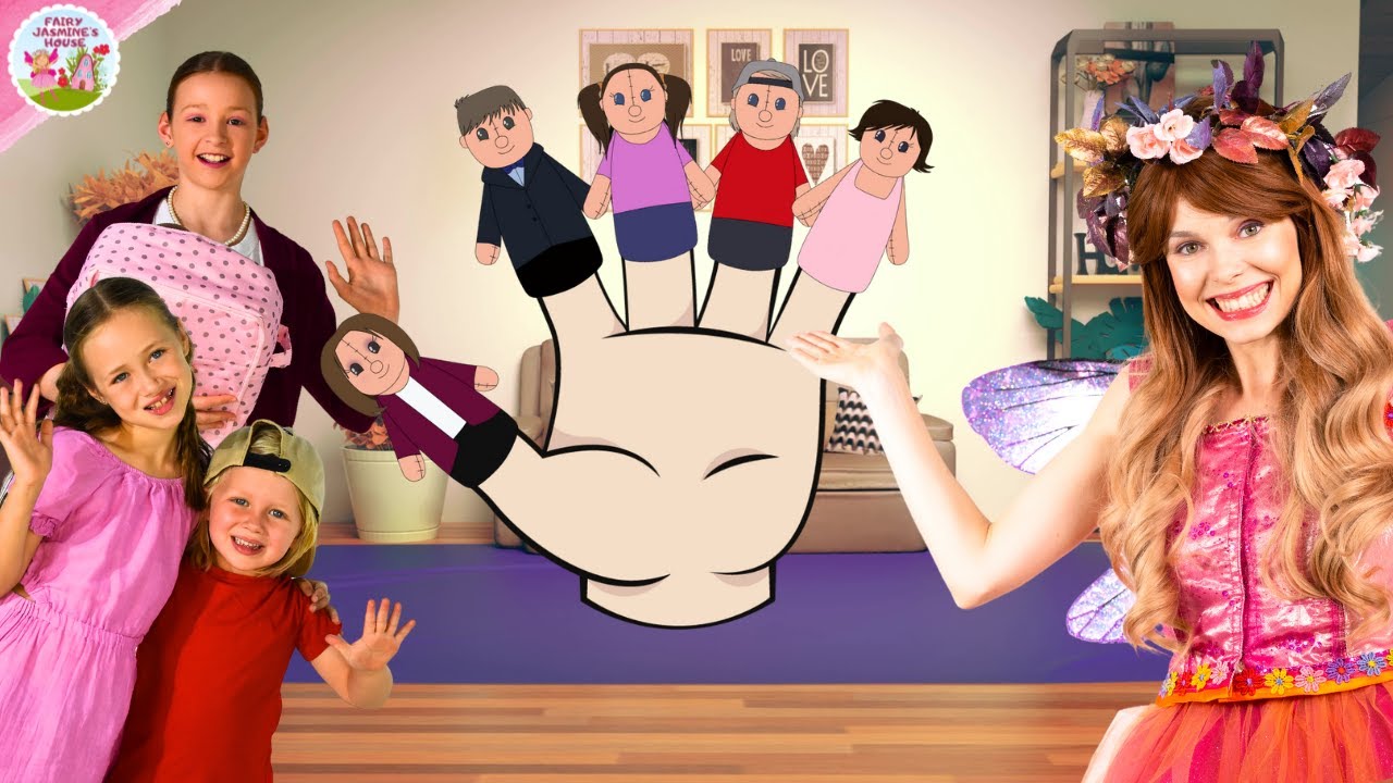 Finger Family Song Extended Family Daddy Finger Nursery Rhymes For