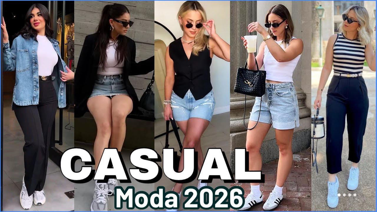 Casual Outfits Moda 2026 Tendencias De Outfits Casuales Para Mujer