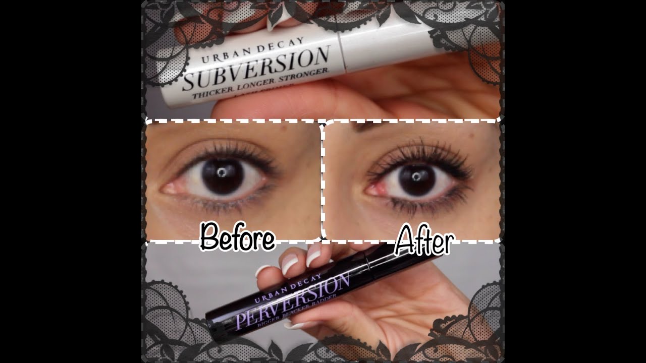 Urban Decay Perversion Mascara Subversion Review Demo Youtube