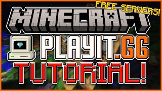 How To Make A Free Minecraft Server With Playit Gg Playit Gg Tutorial ...