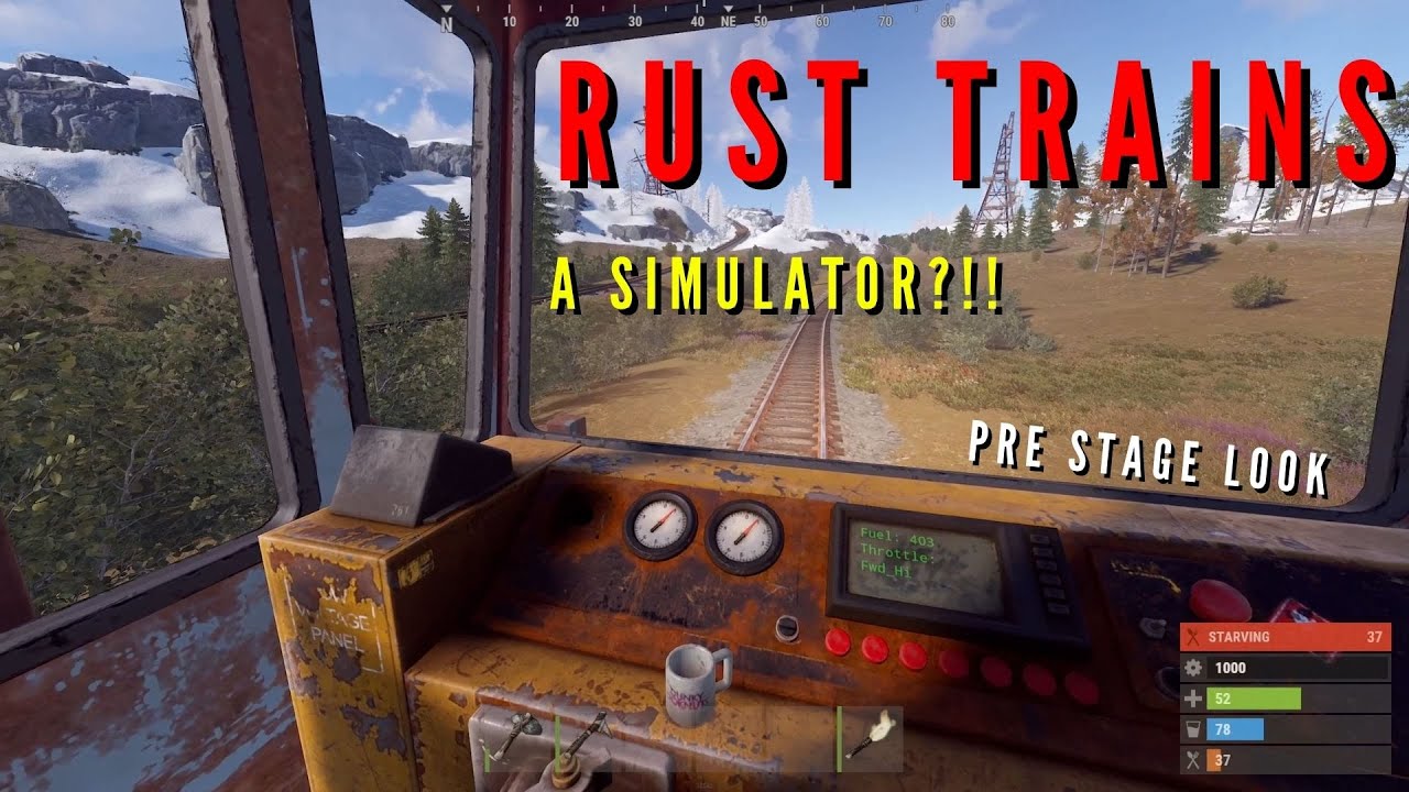 Rust Above Ground Trains Are Here They Re Good Youtube