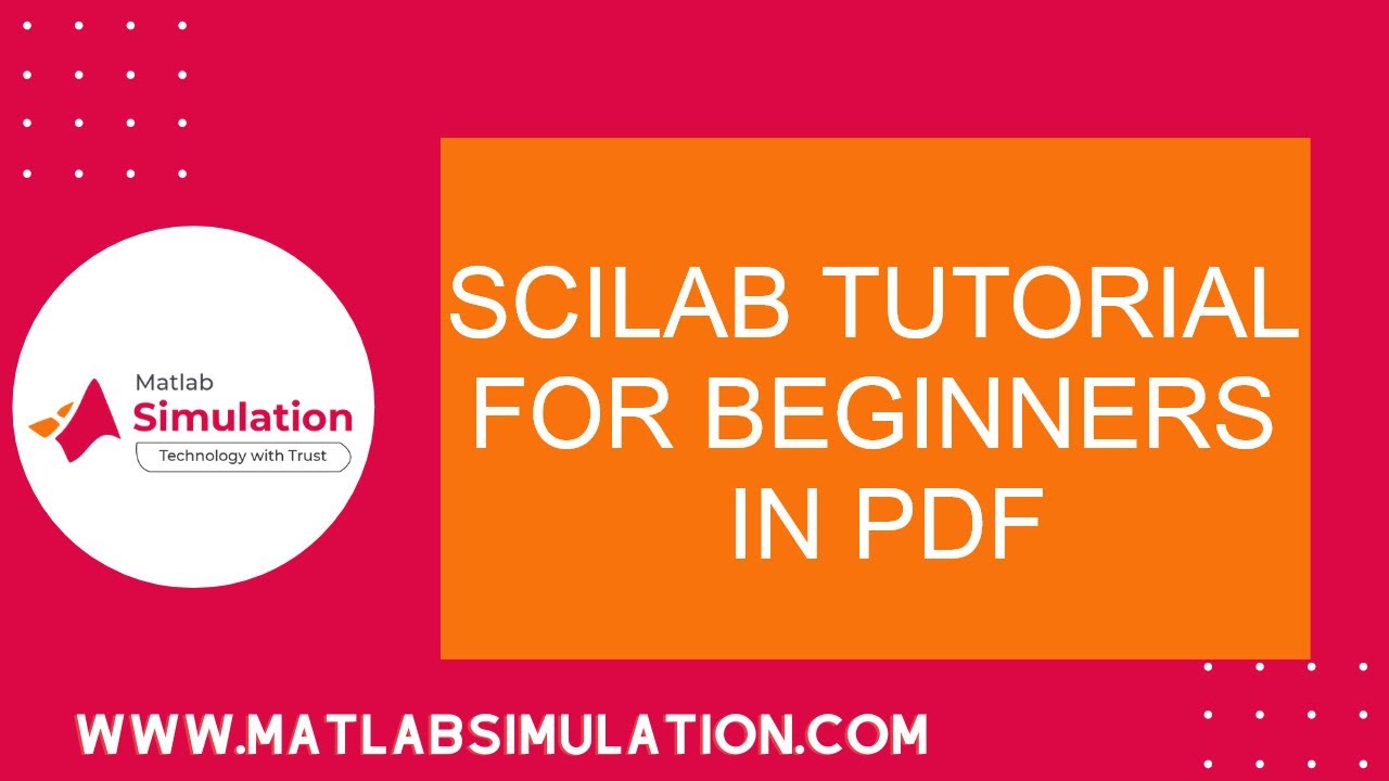 Scilab Tutorial For Beginners In Pdf Scilab Programming Tutorial For