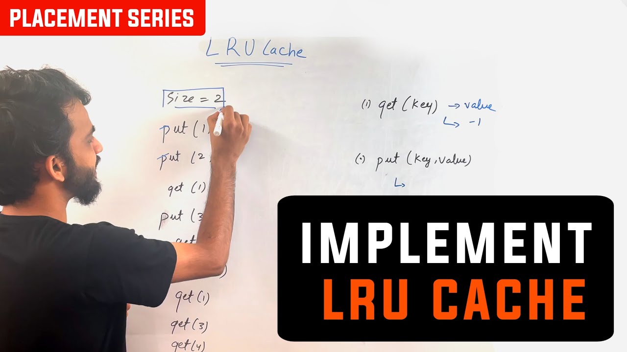 Implement Lru Cache Leetcode Youtube