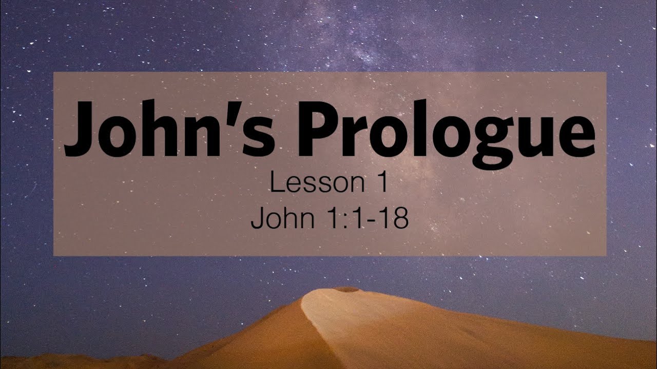 John I Lesson 1 Youtube