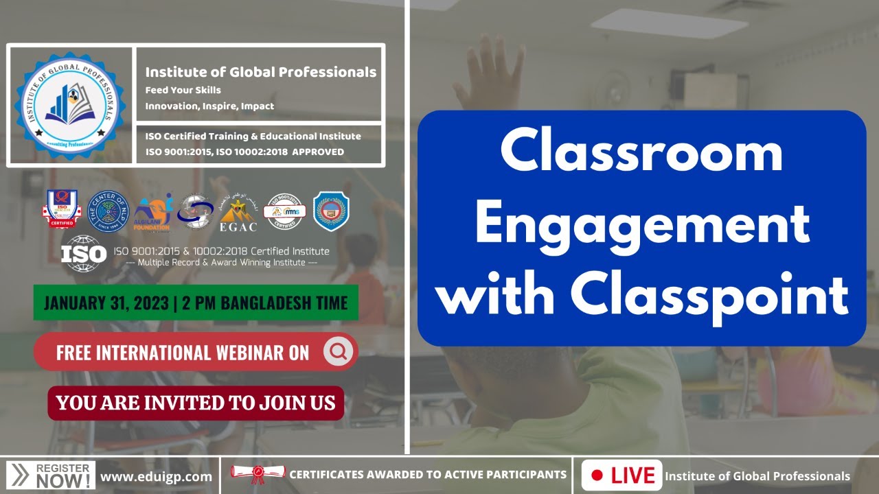Classroom Engagement With Classpoint Youtube