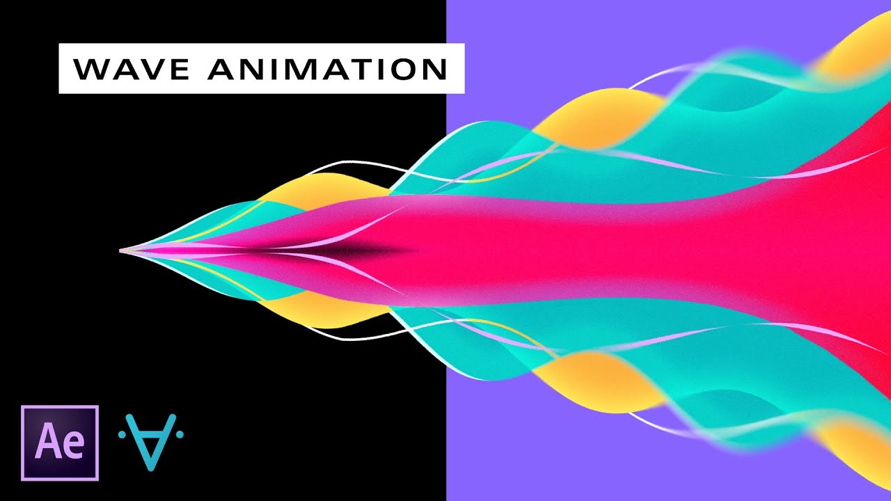 How To Create Smooth Beautiful Wave Animations After Effects
