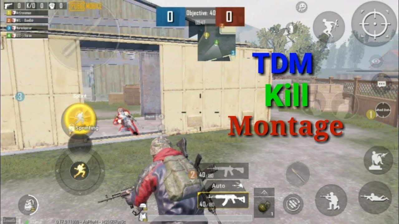 Tdm Kill Montage Low End Device Player Pubg Montage Youtube