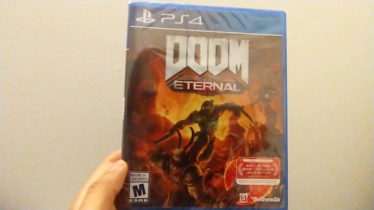 Unboxing Abriendo Doom Eternal Ps4 Youtube