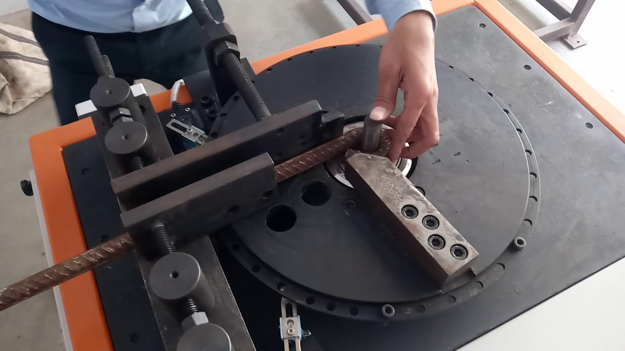 Rod Bending Machine Youtube