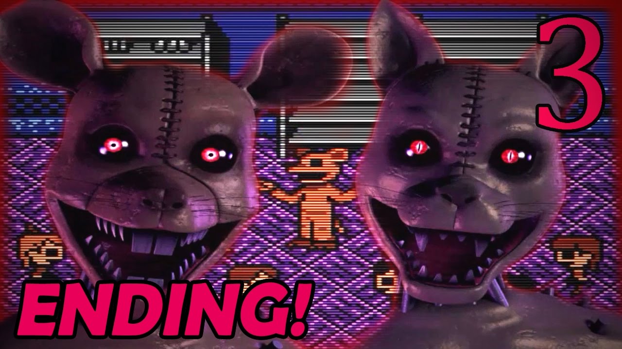 Night 5 Ending Extras Menu Secrets Rat And Cat Animatronics Five