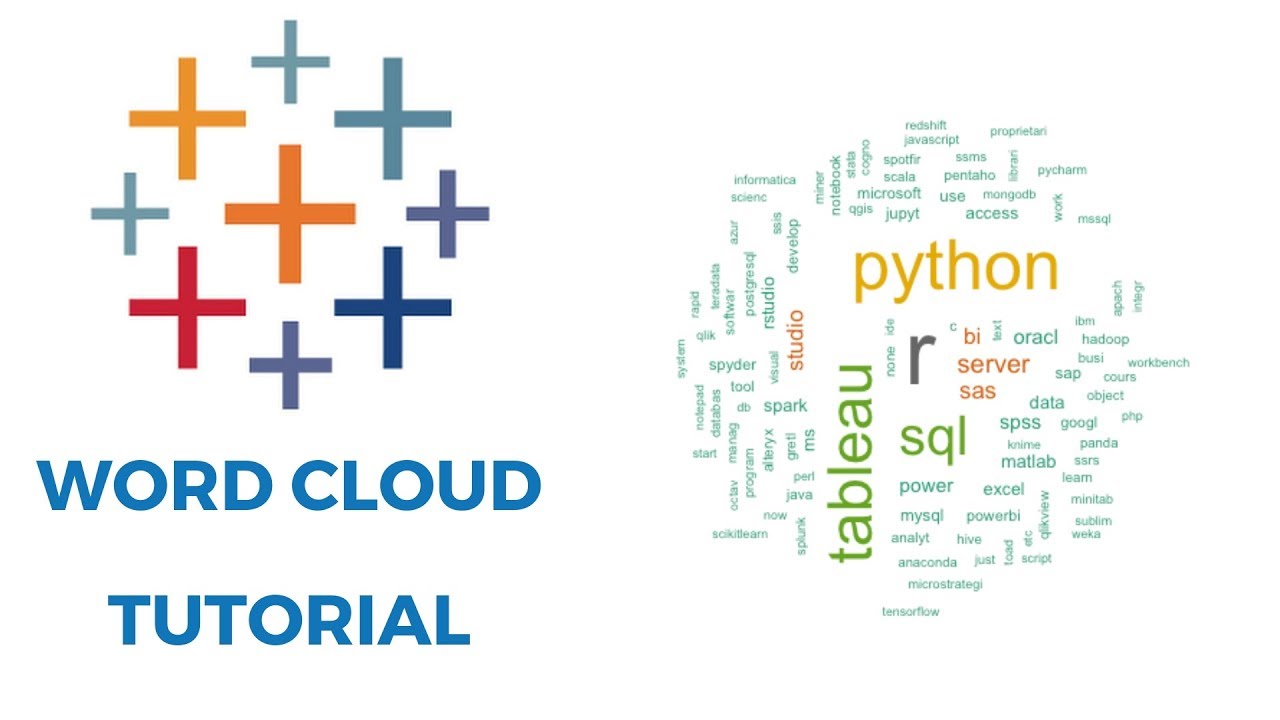 Word Cloud Tableau Tutorial Youtube
