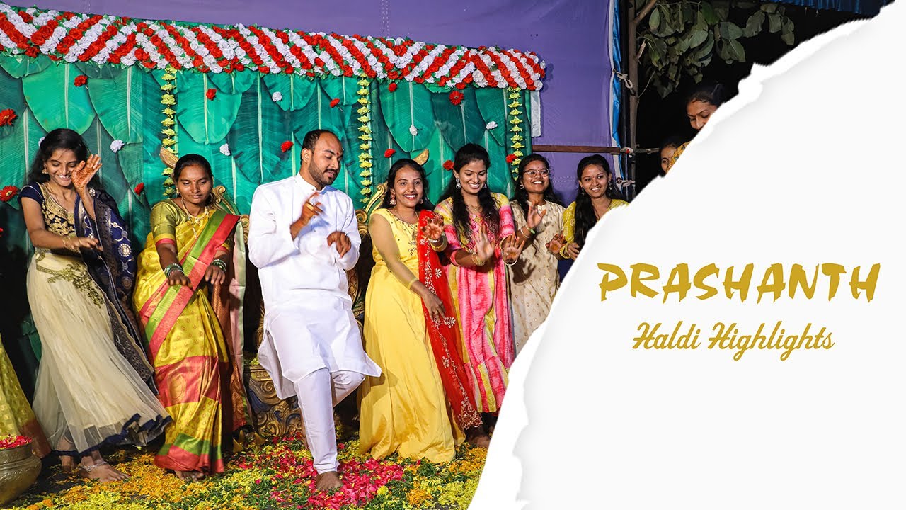 Prashanth Haldi 4k Video Contact 9182546184 Harathi Celebrations