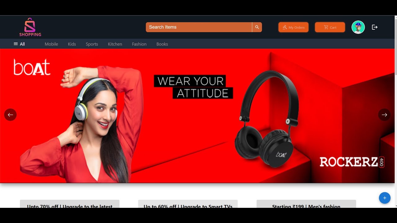 Online Marketplace Mern Stack Project Youtube