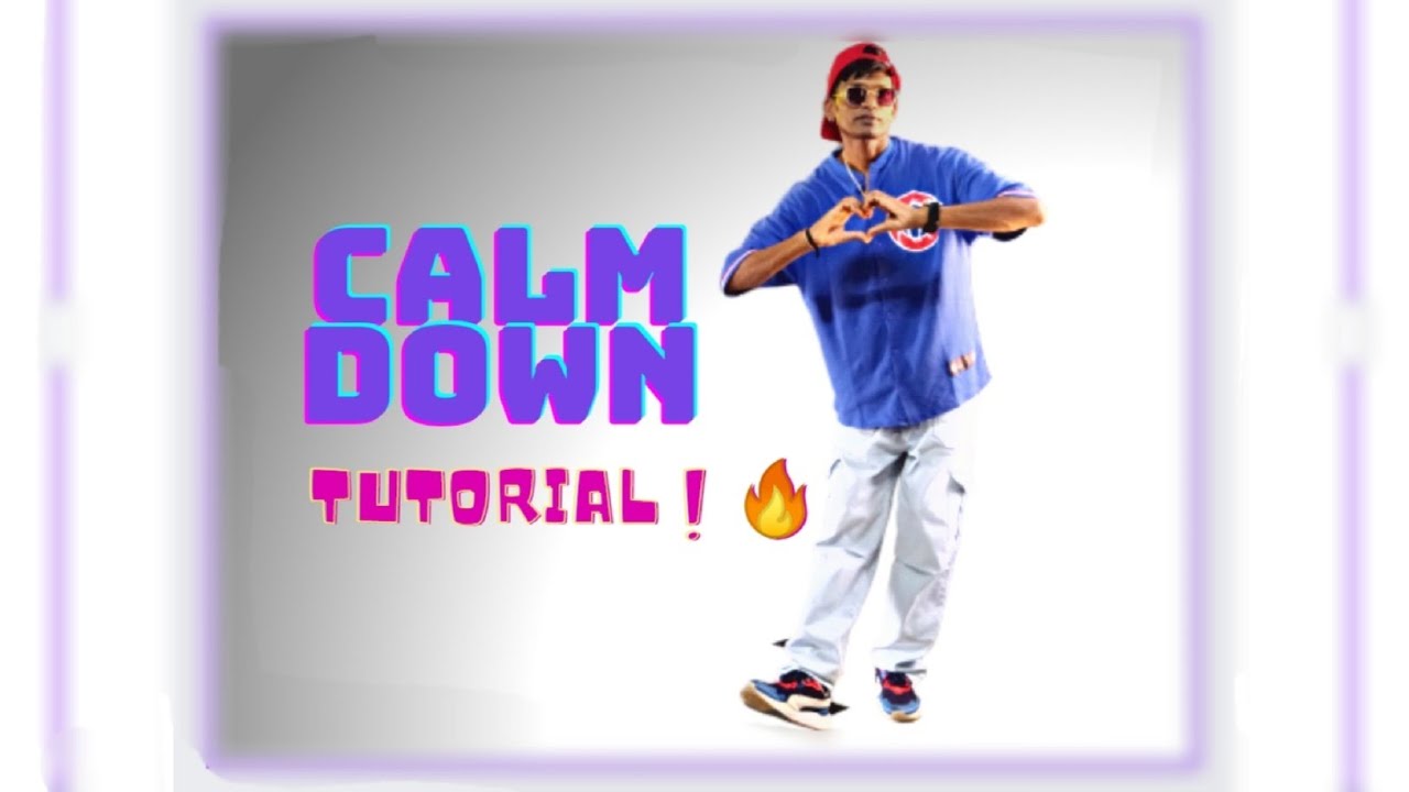 Calm Down Step By Step Tutorial Rema Jd Dance Tutorial Youtube