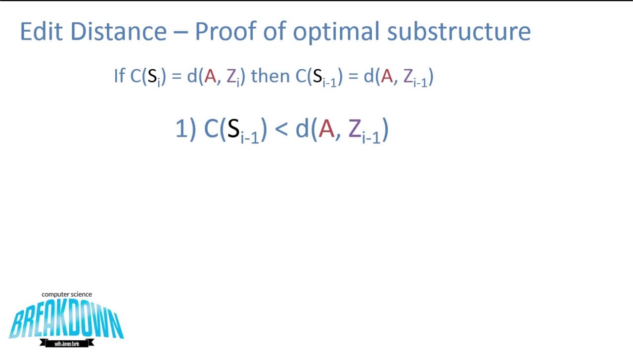 Edit Distance Dynamic Programming Youtube