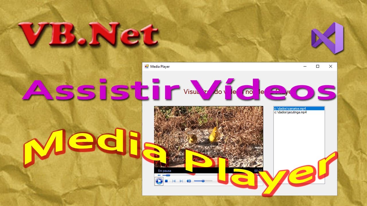 Reproduzir Vídeos Com Media Player Vb Net Tutorial Youtube