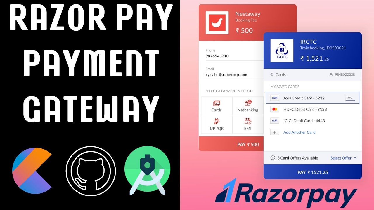 How To Implement Razorpay Payment Gateway In Android Studio Razorpay