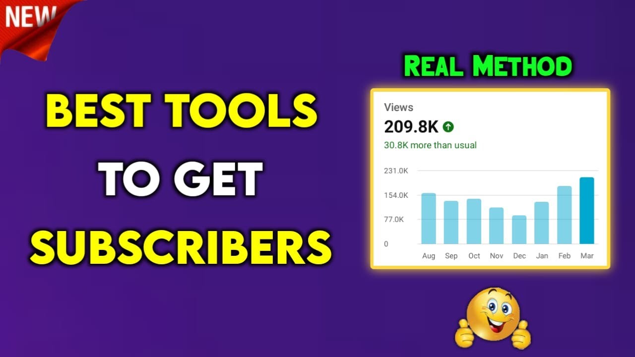 ёяшнbest Tools To Get Subscribers How To Grow Youtube Channel In 2023