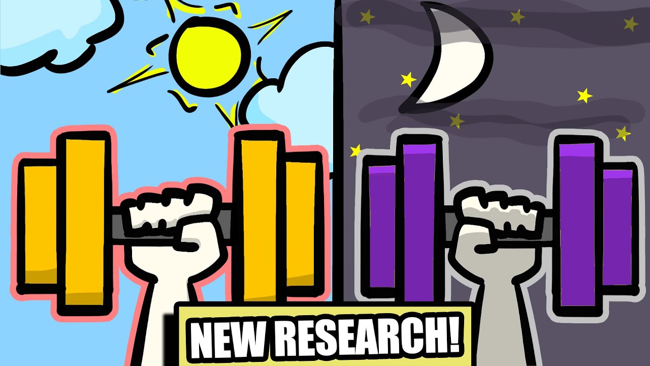 Morning Vs Evening Workout New Data Changes Things Up Youtube